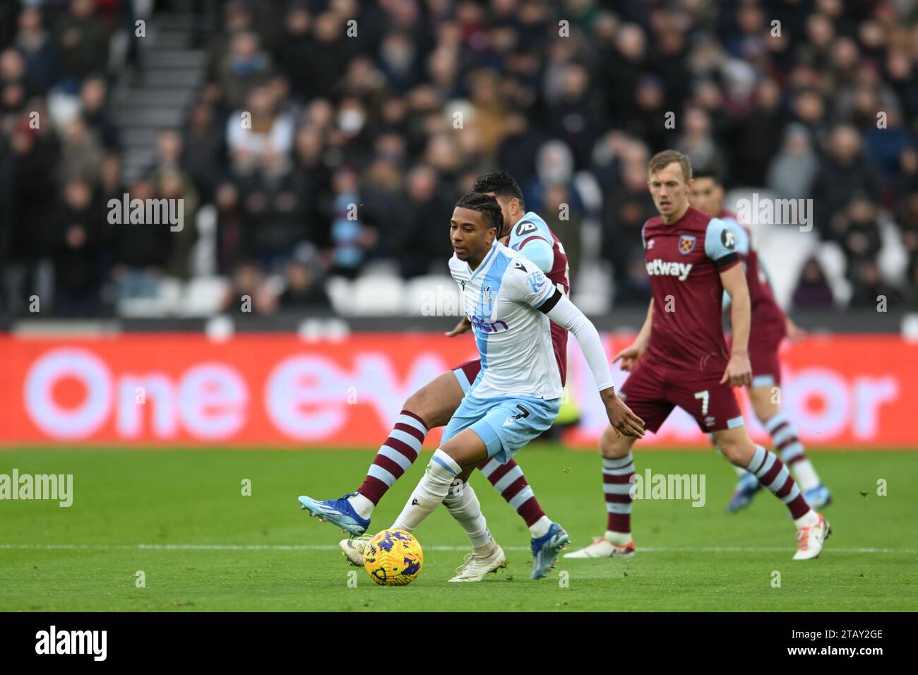 London, England on 3 December 2023., Michael Olise of Crystal Palace ...
