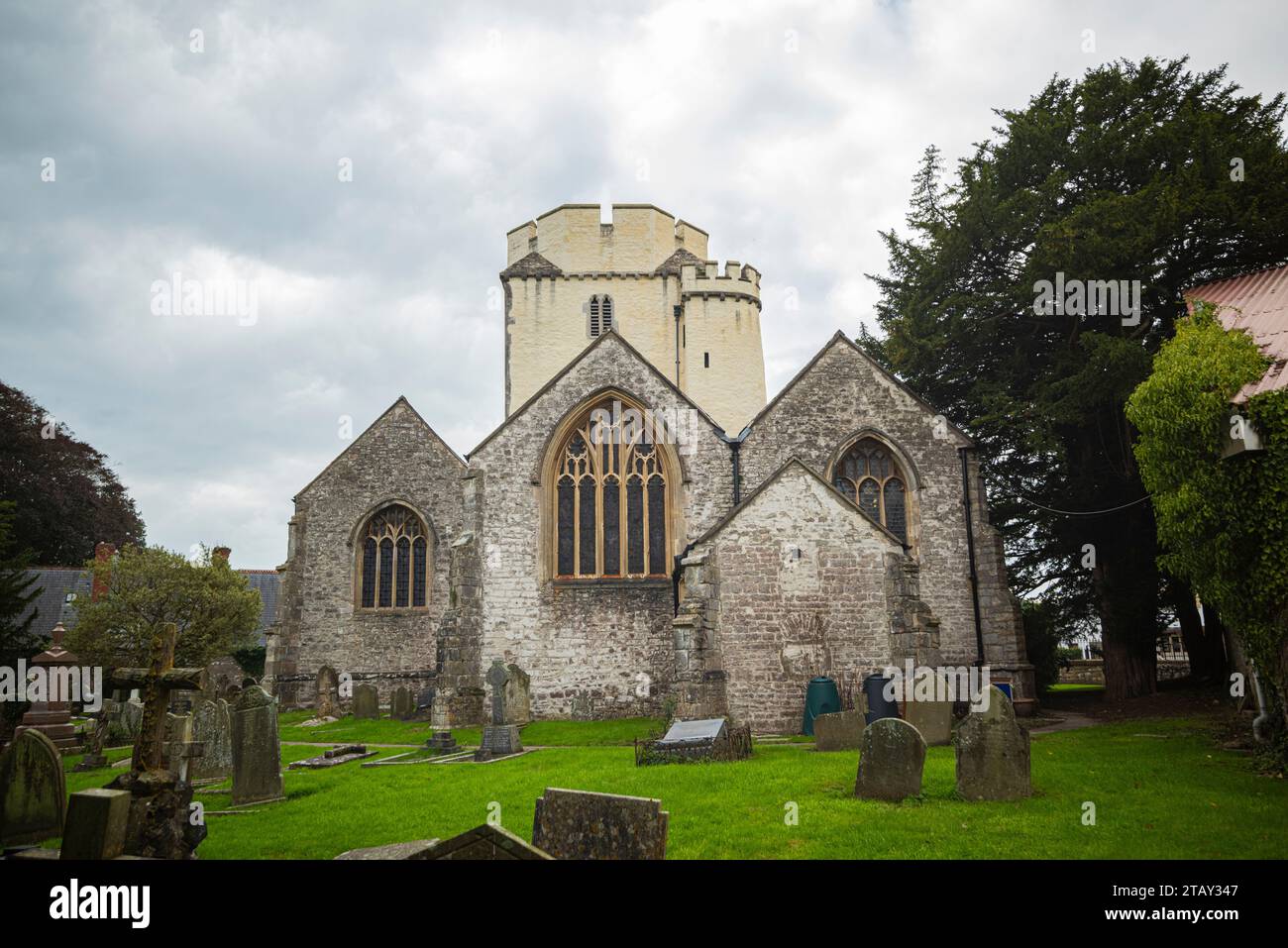 Views around the Welsh market town of Cowbridge in the Vale of ...