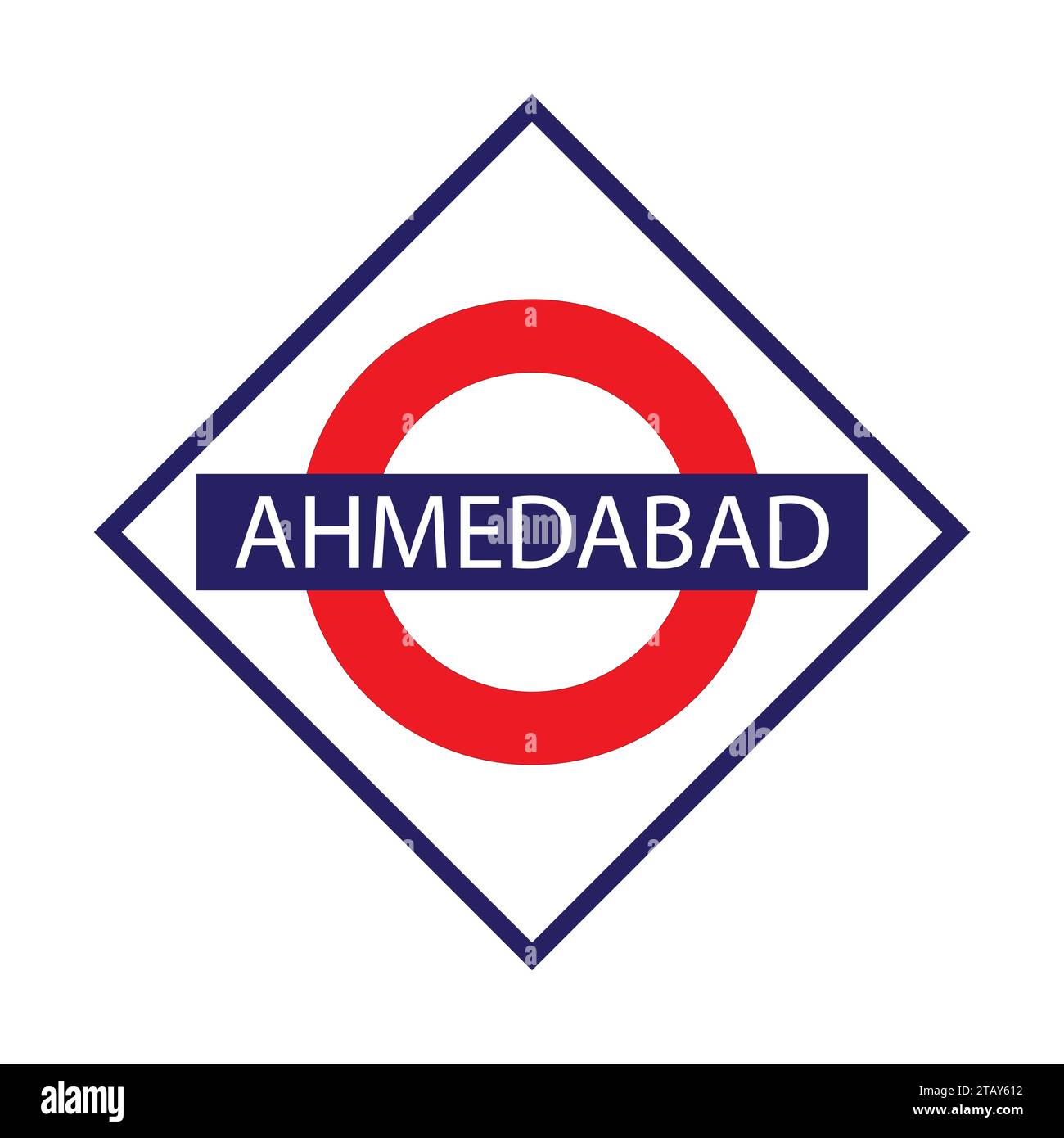 Ahmedabad railway station Stock Vector Images - Alamy