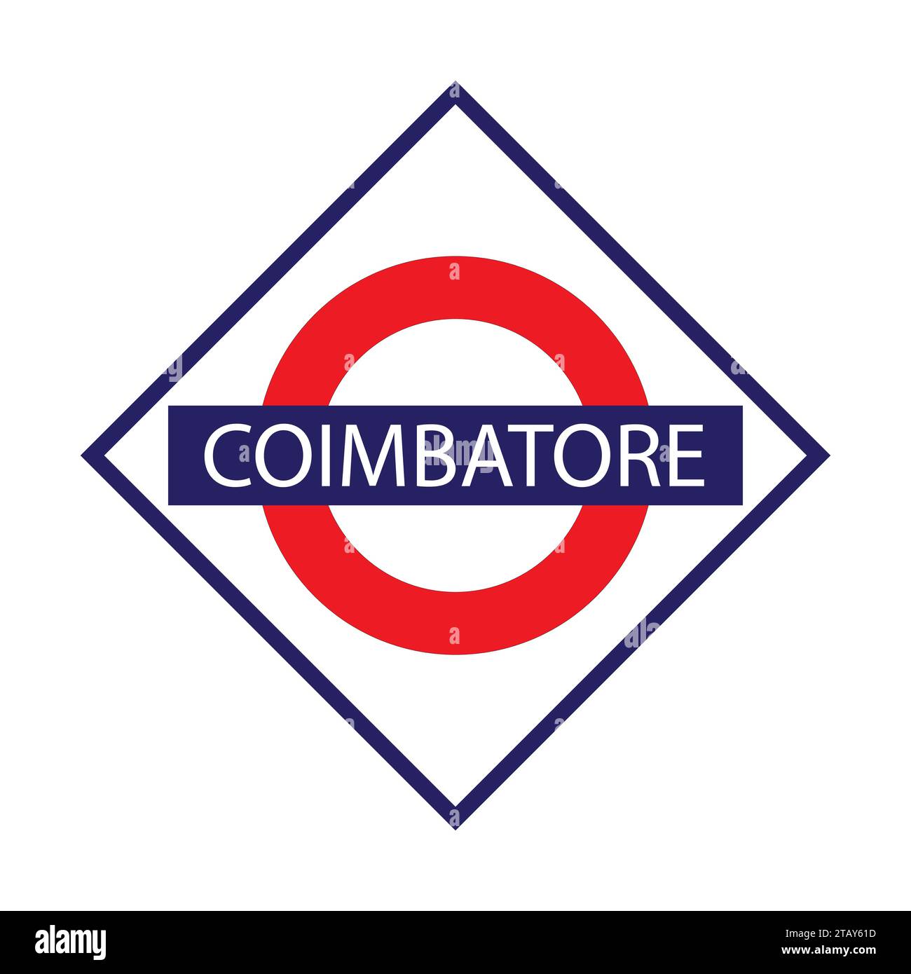 Coimbatore city name Stock Vector Images - Alamy