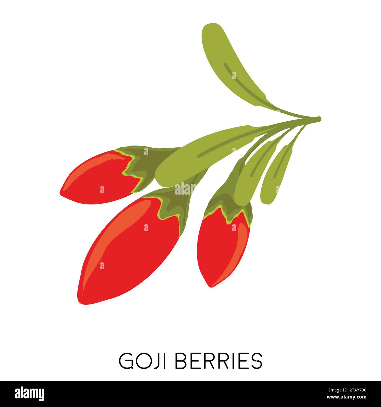 Healthy super food flat Stock Vector Images - Alamy