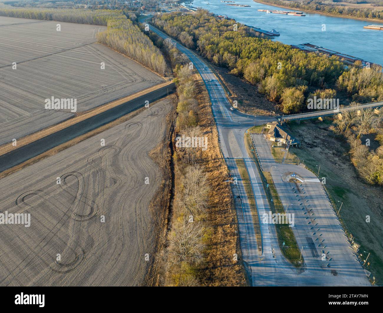 Ohio river aerial hi-res stock photography and images - Alamy