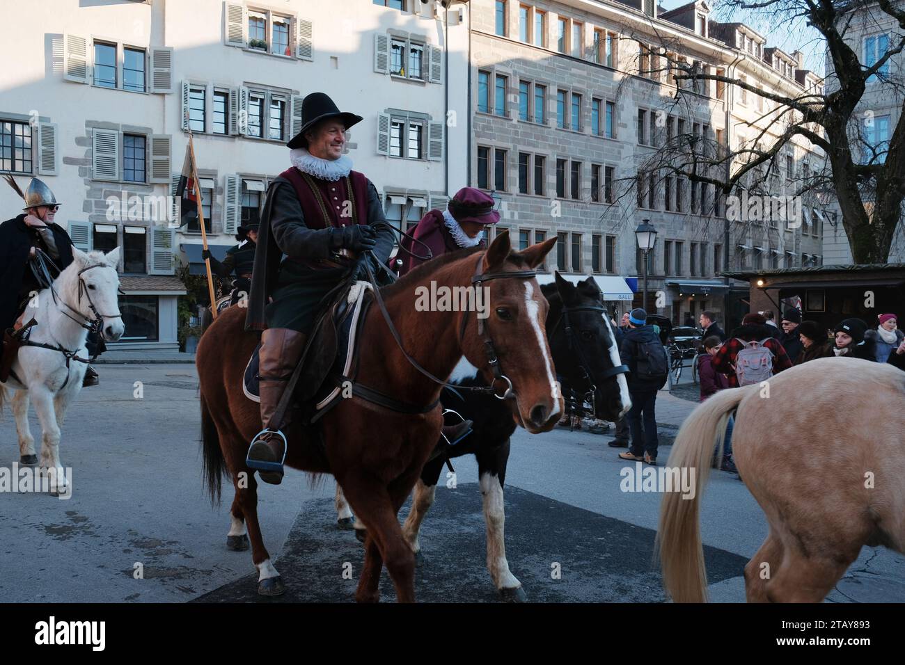 Geneva, Switzerland - December 11, 2022. Festivities of L' Escalade ...