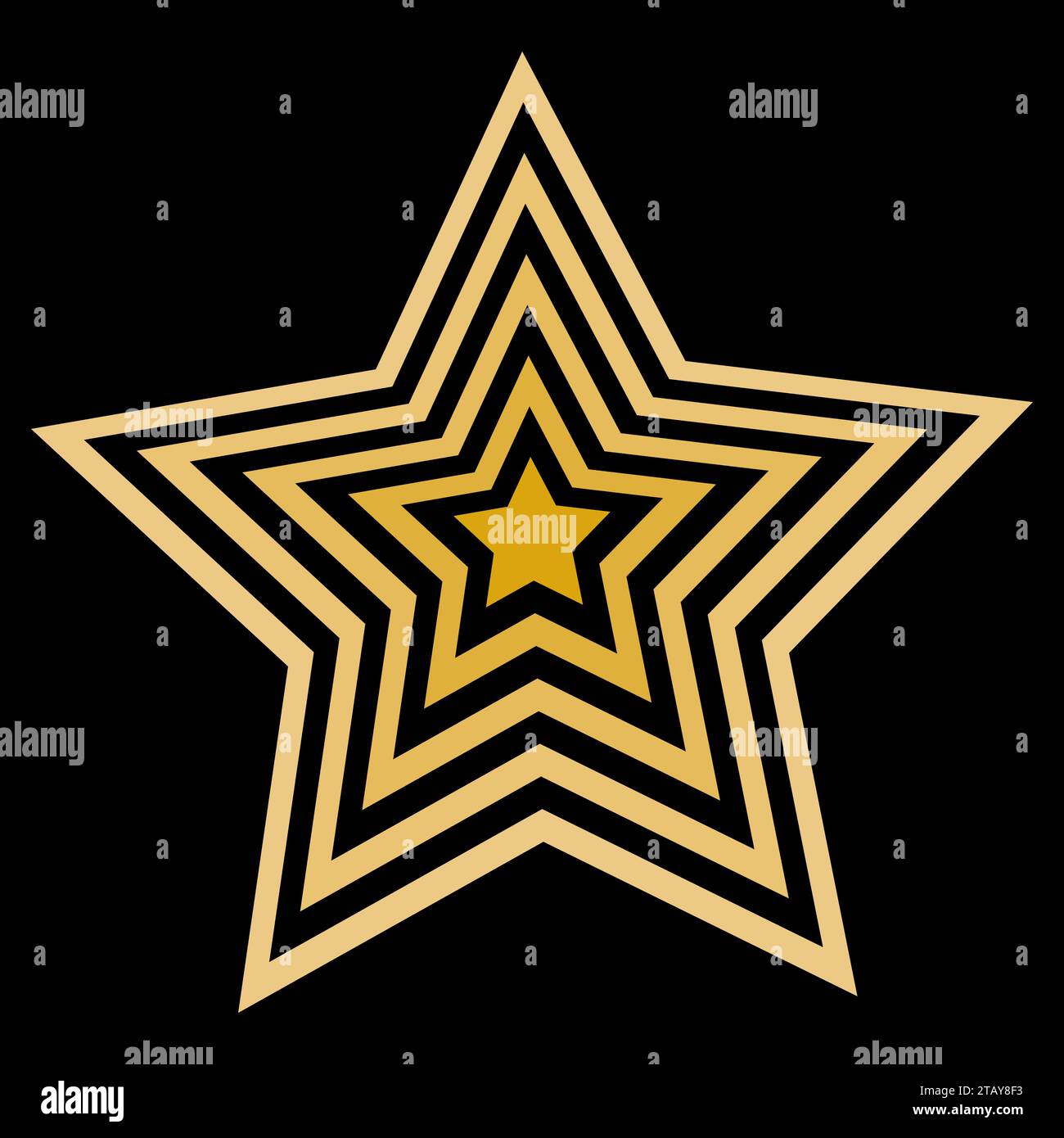 Gold silver vector stars Stock Vector Images - Alamy