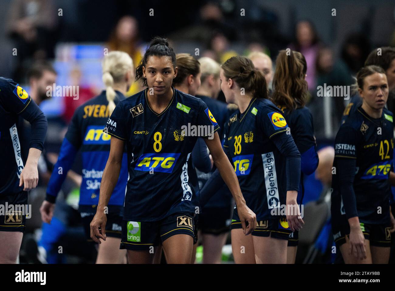 Jamina Roberts of, Sweden. , . during the IHF Women's World ...