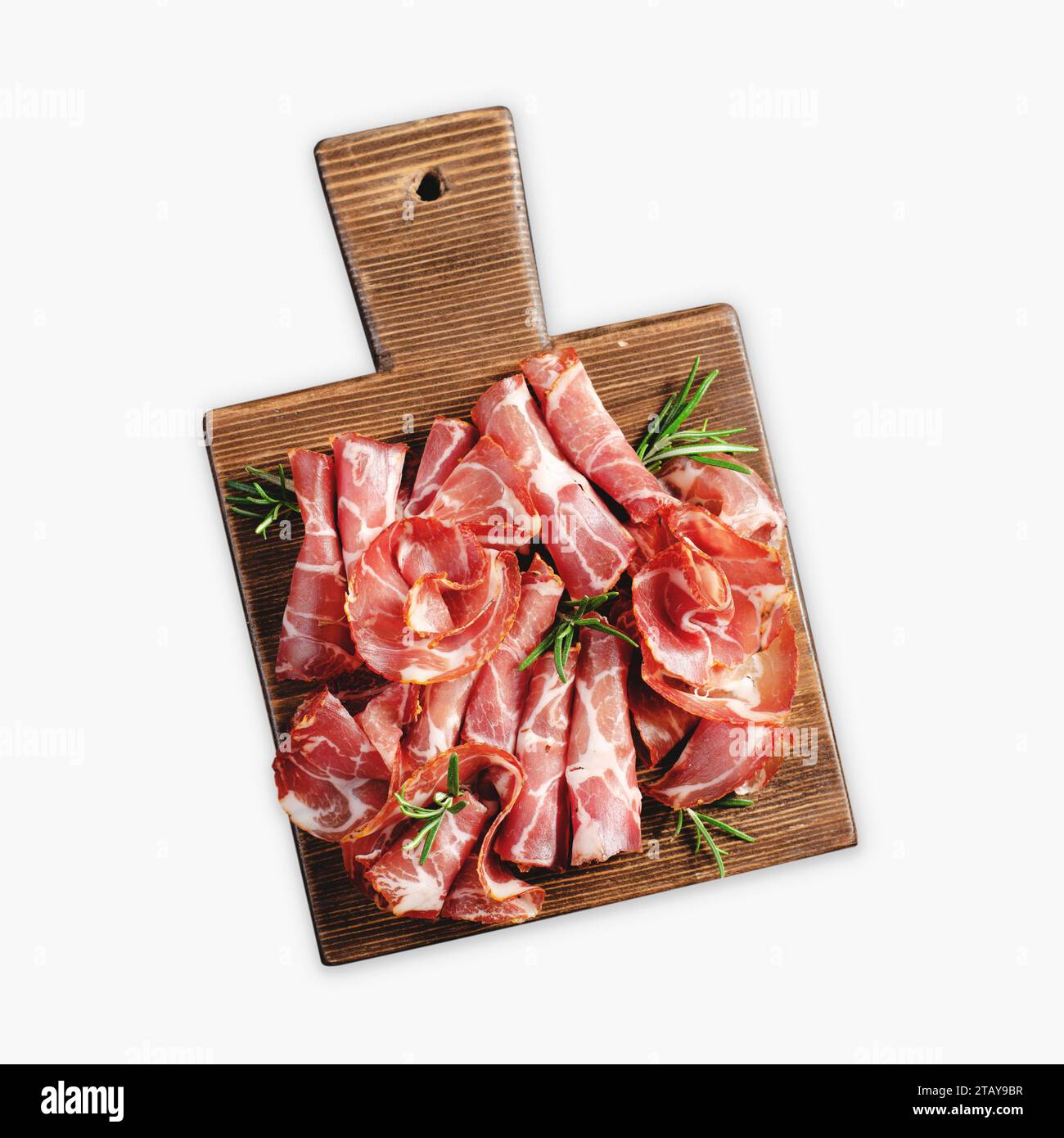 Cured Meat Platter, Coppa with Spices, Italian Antipasto, Appetizer ...