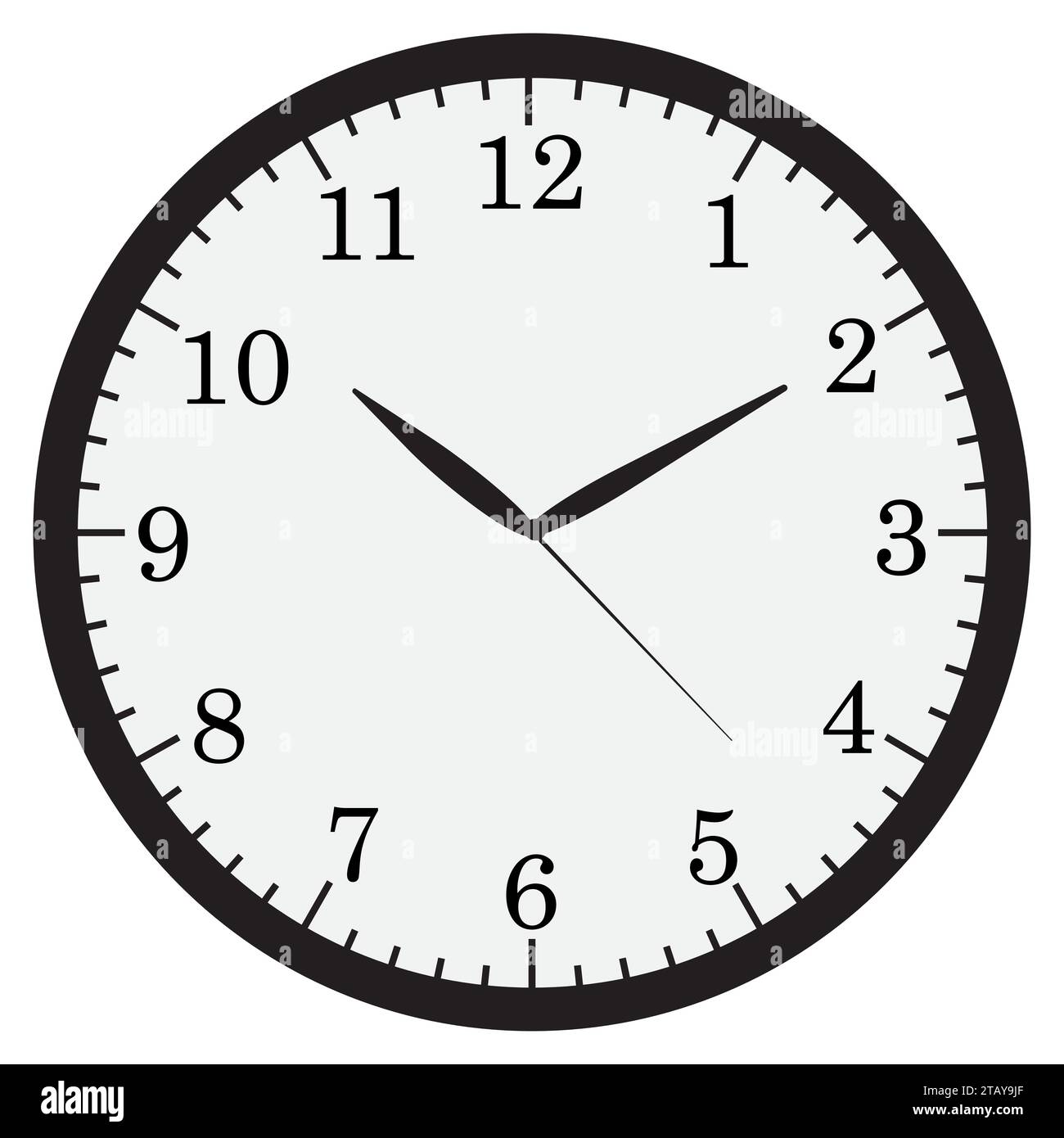 wall clock vector isolated on white Stock Vector Image & Art - Alamy wall clock vector isolated on white Stock Vector Image & Art - Alamy