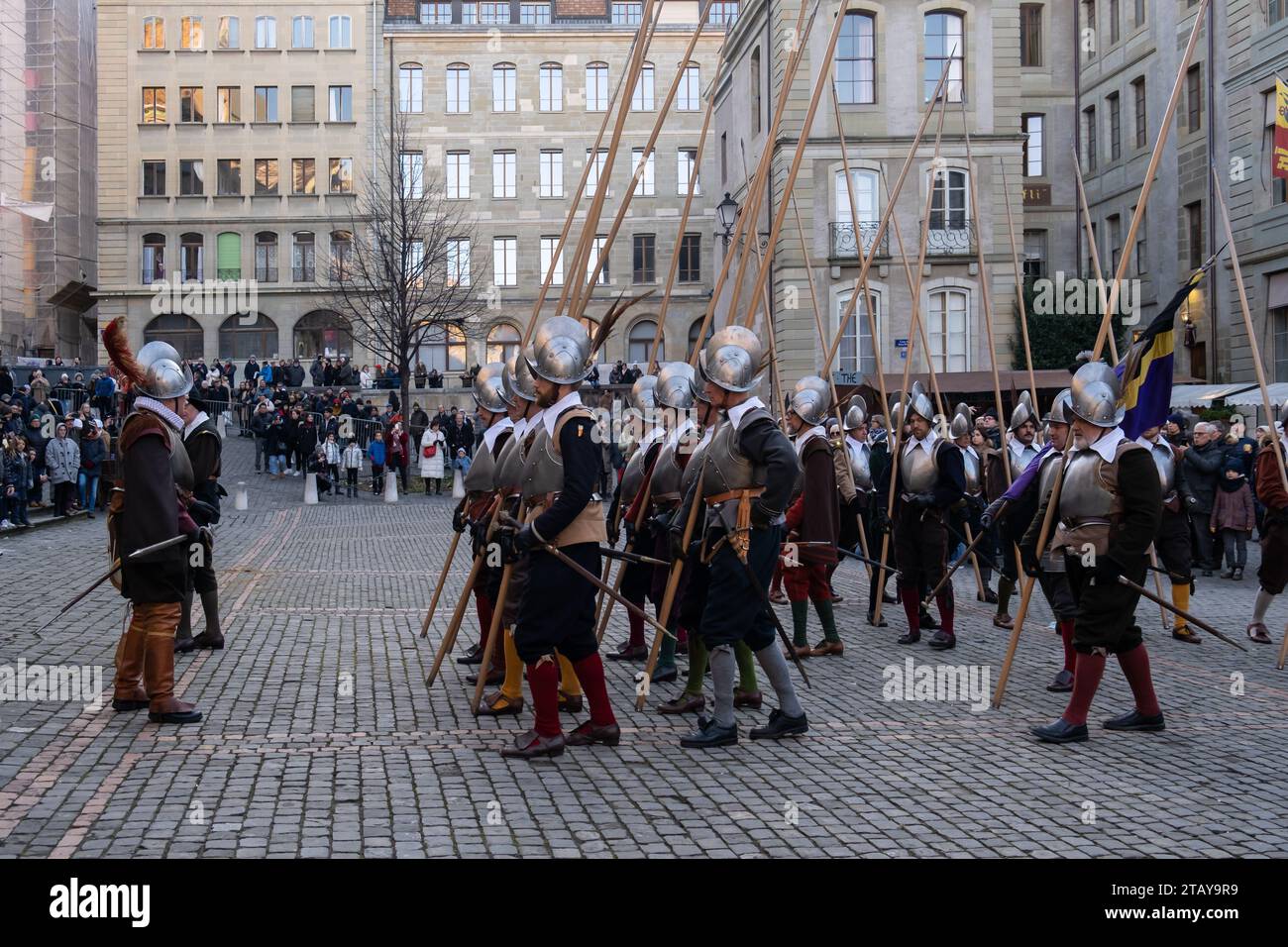 Geneva, Switzerland - December 11, 2022. Festivities of L' Escalade ...