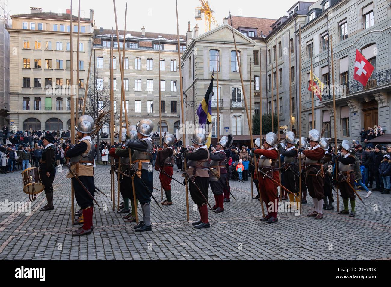 Geneva, Switzerland - December 11, 2022. Festivities of L' Escalade ...