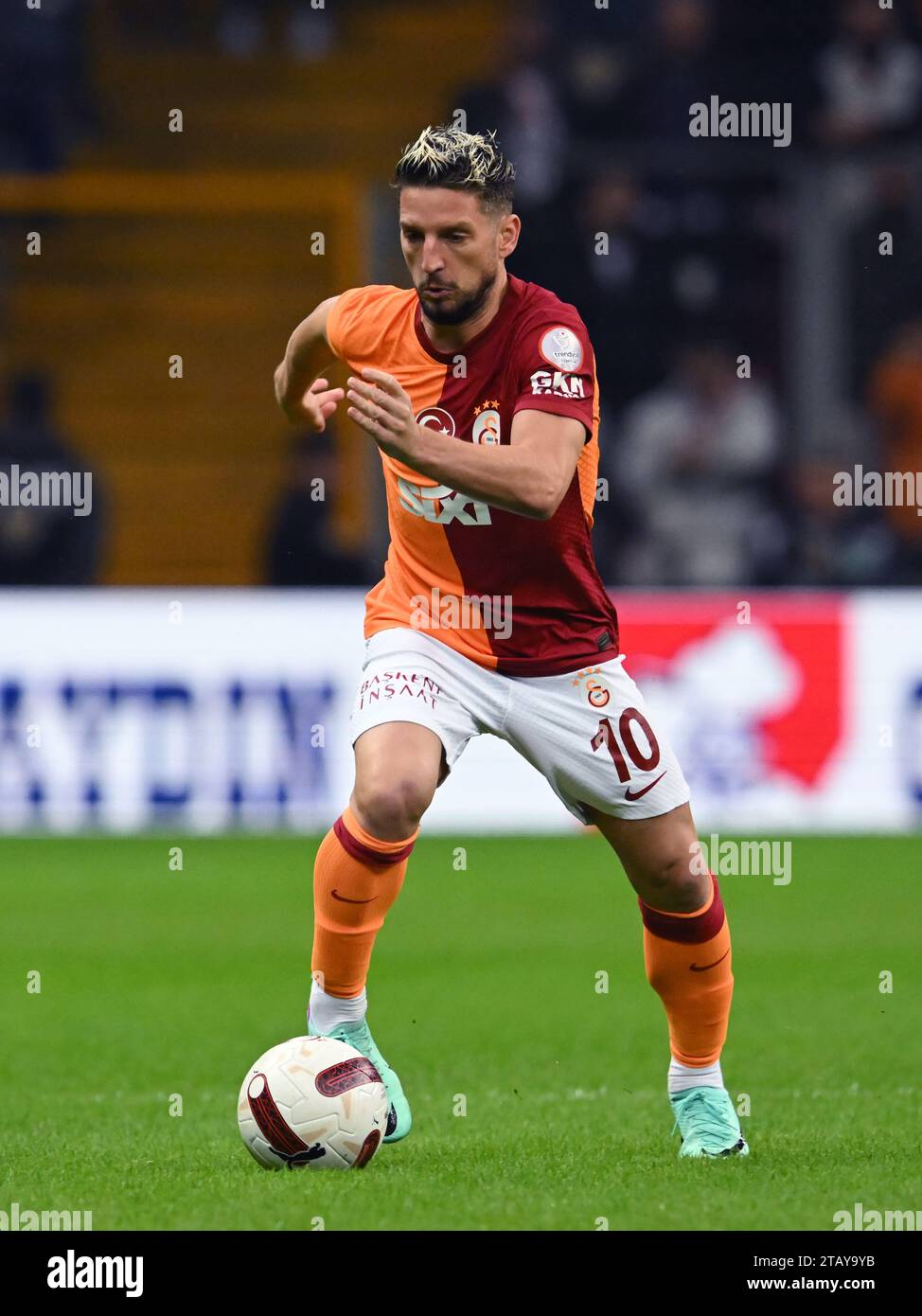 ISTANBUL - Dries Mertens of Galatasaray during the Turkish superlig ...