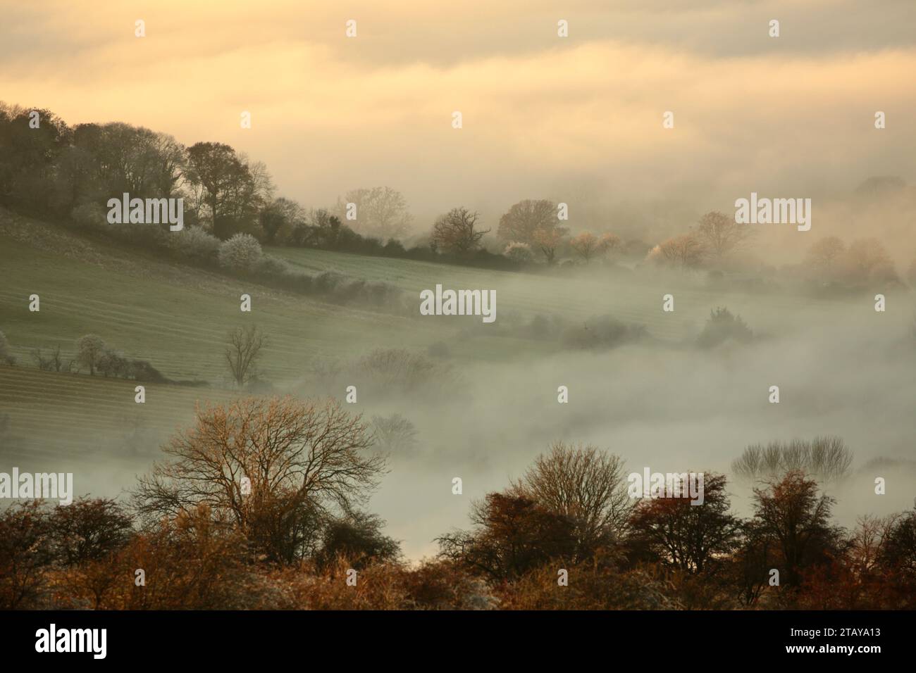 Snowshill valley hi-res stock photography and images - Alamy