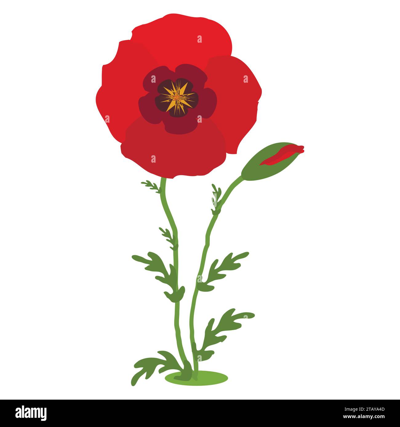 Veteran poppies Stock Vector Images - Alamy