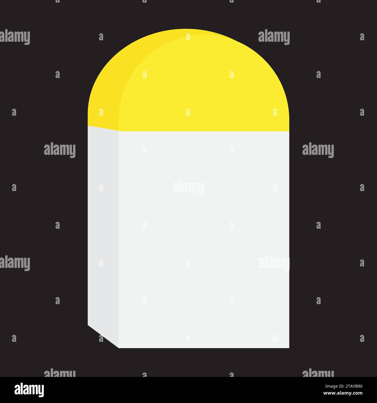 3d vector illustration of milestone isolated on black Stock Vector ...