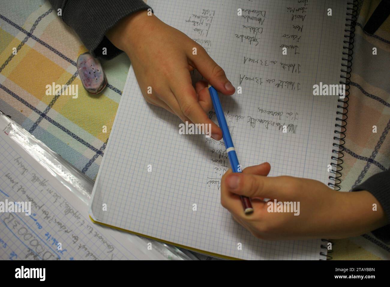 Kid at school hi-res stock photography and images - Alamy