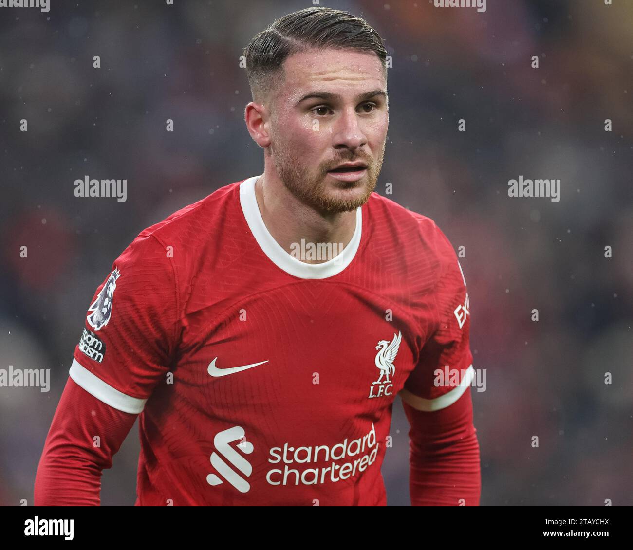 Alexis Mac Allister #10 of Liverpool during the Premier League match ...