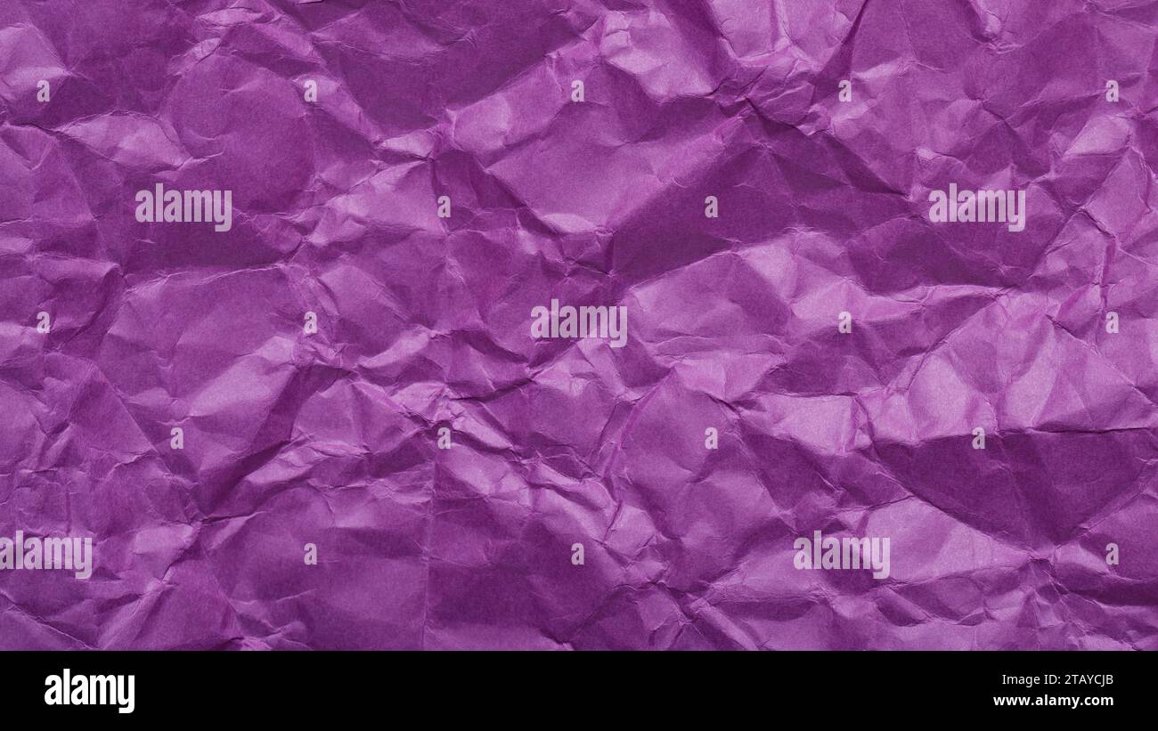 Abstract Background from Crumpled Purple Paper, Violet Paper Close-up ...