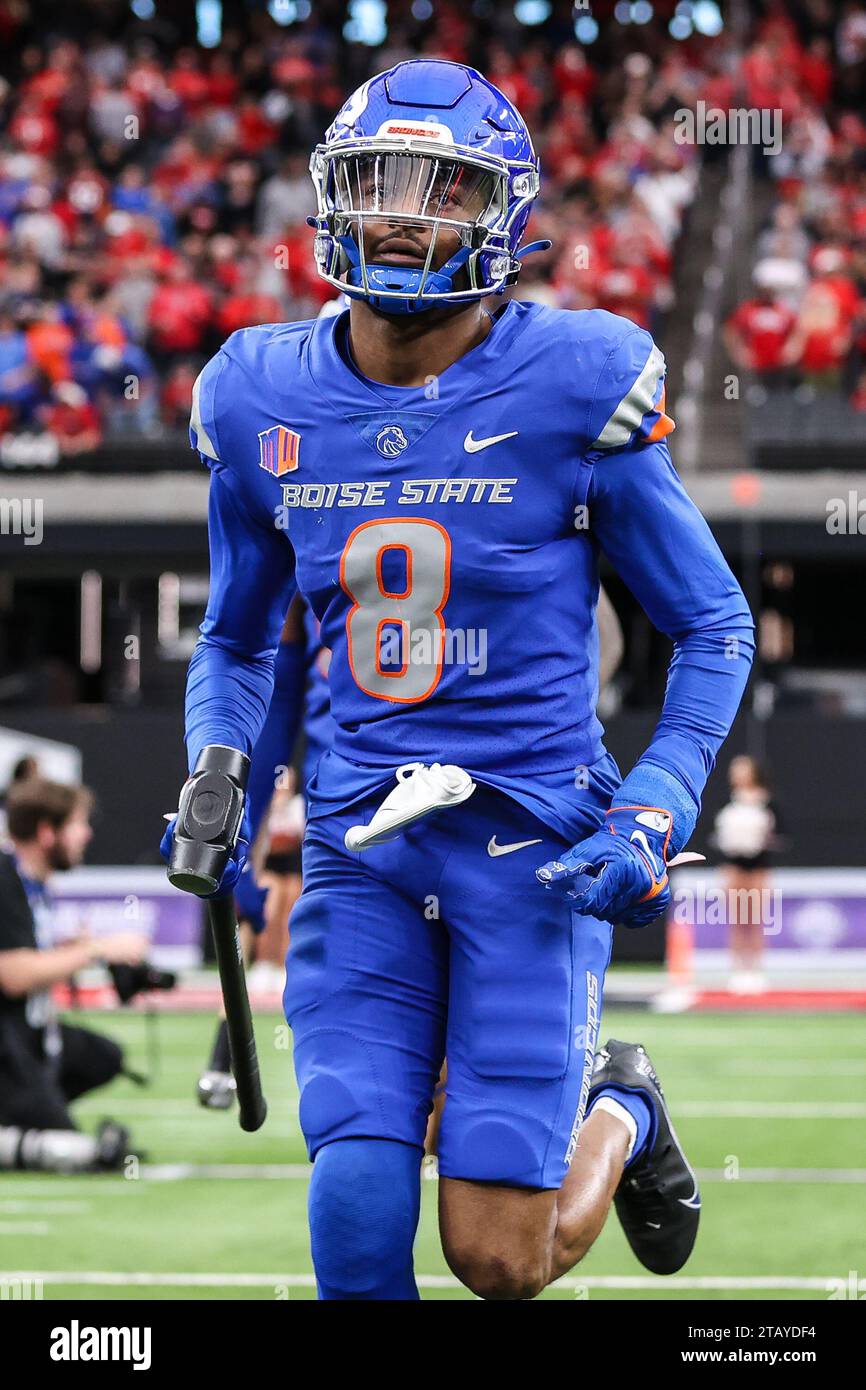 Las Vegas, NV, USA. 02nd Dec, 2023. Boise State Broncos cornerback ...