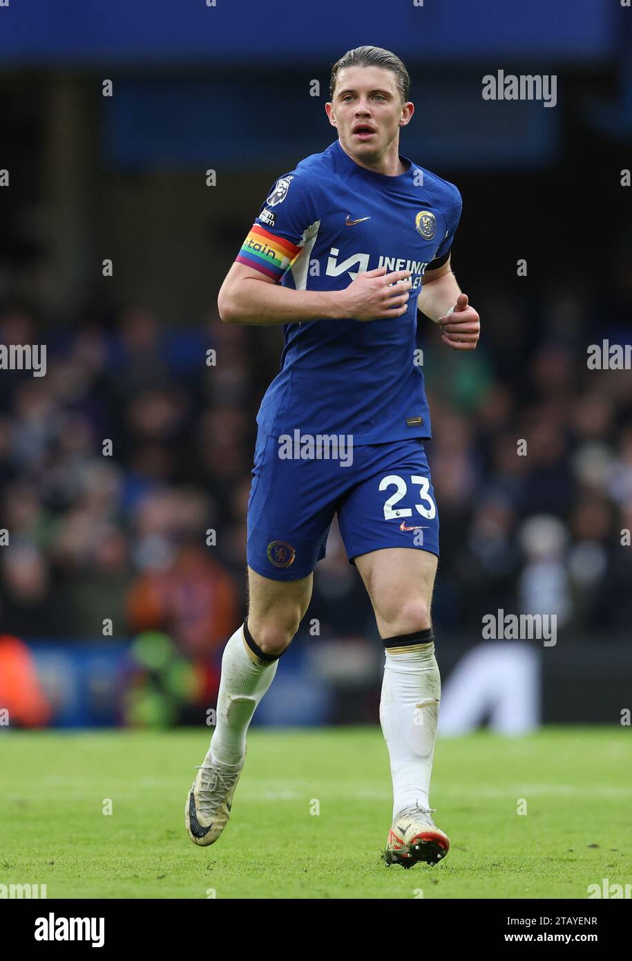 London, UK. 3rd Dec, 2023. Conor Gallagher of Chelsea during the ...