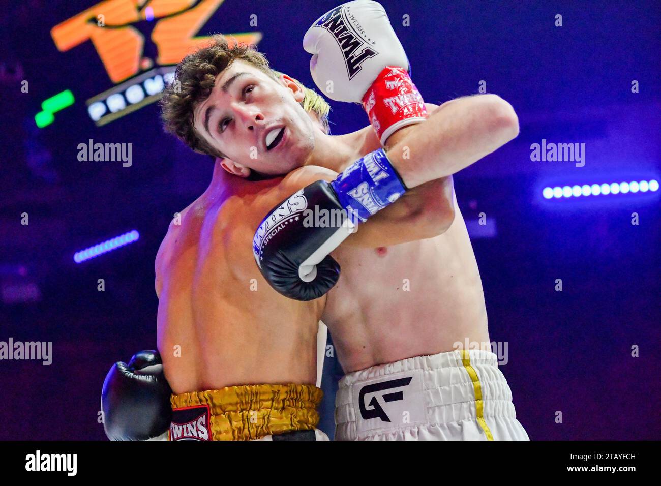 Bangkok, Thailand. 02nd Dec, 2023. Professional boxer Giuliano Fantone ...