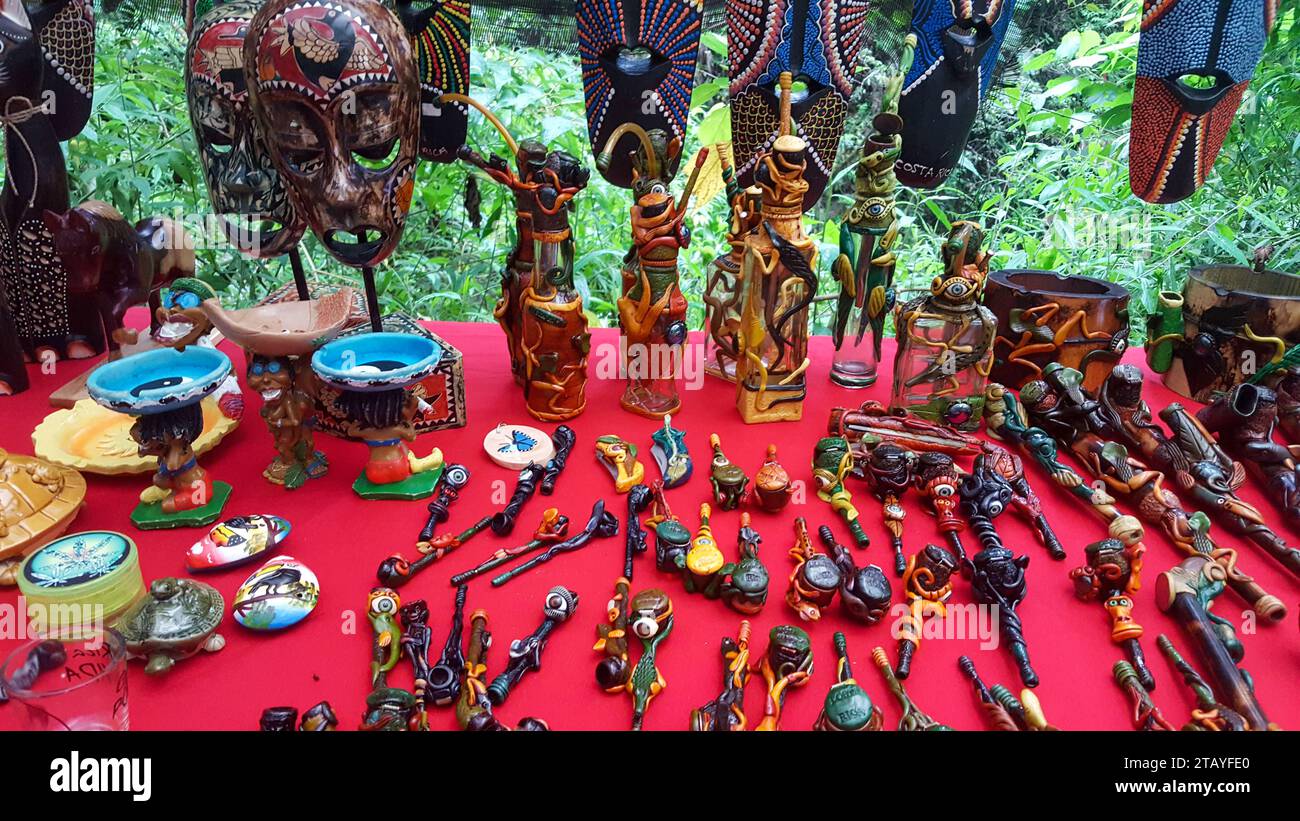 Costa Rica Local art Stock Photo - Alamy