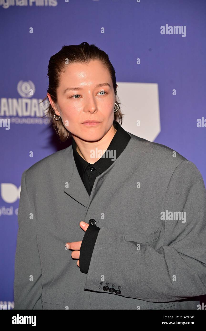 London, UK. 3rd Dec, 2023. Emma D'Arcy attends The 26th British ...