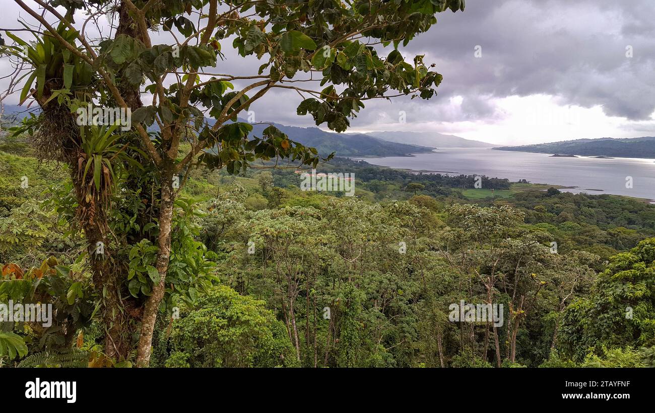 Costa Rica Lake Arenal Stock Photo - Alamy