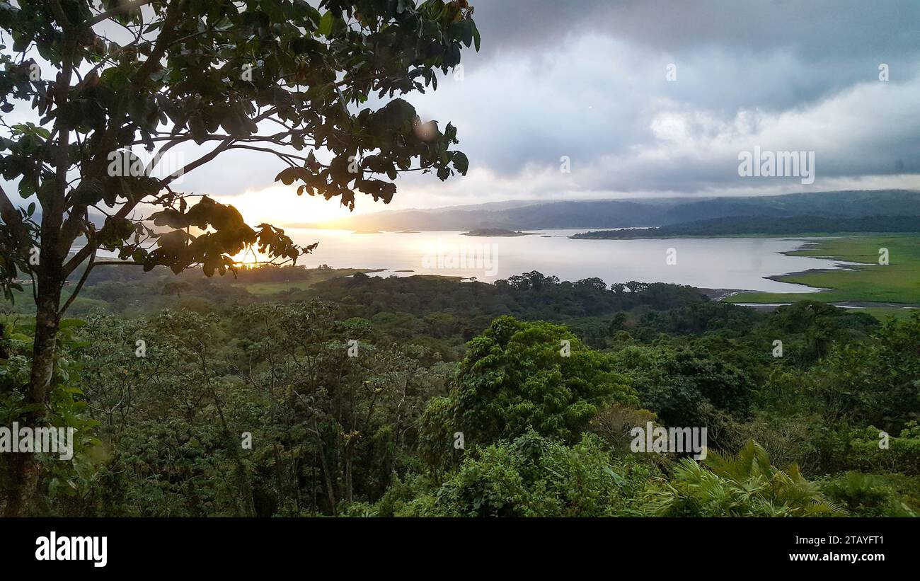 Costa Rica Lake Arenal Stock Photo - Alamy