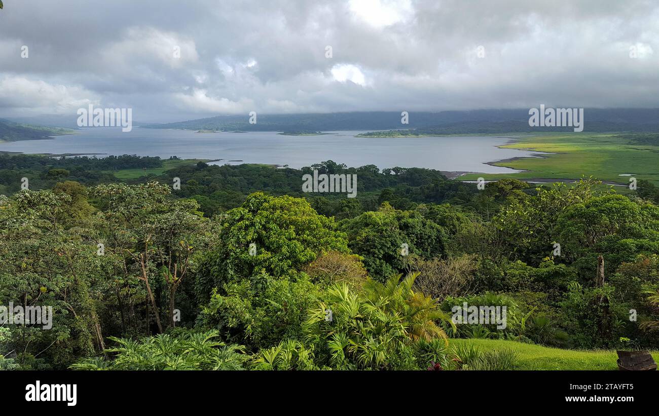Costa Rica Lake Arenal Stock Photo - Alamy