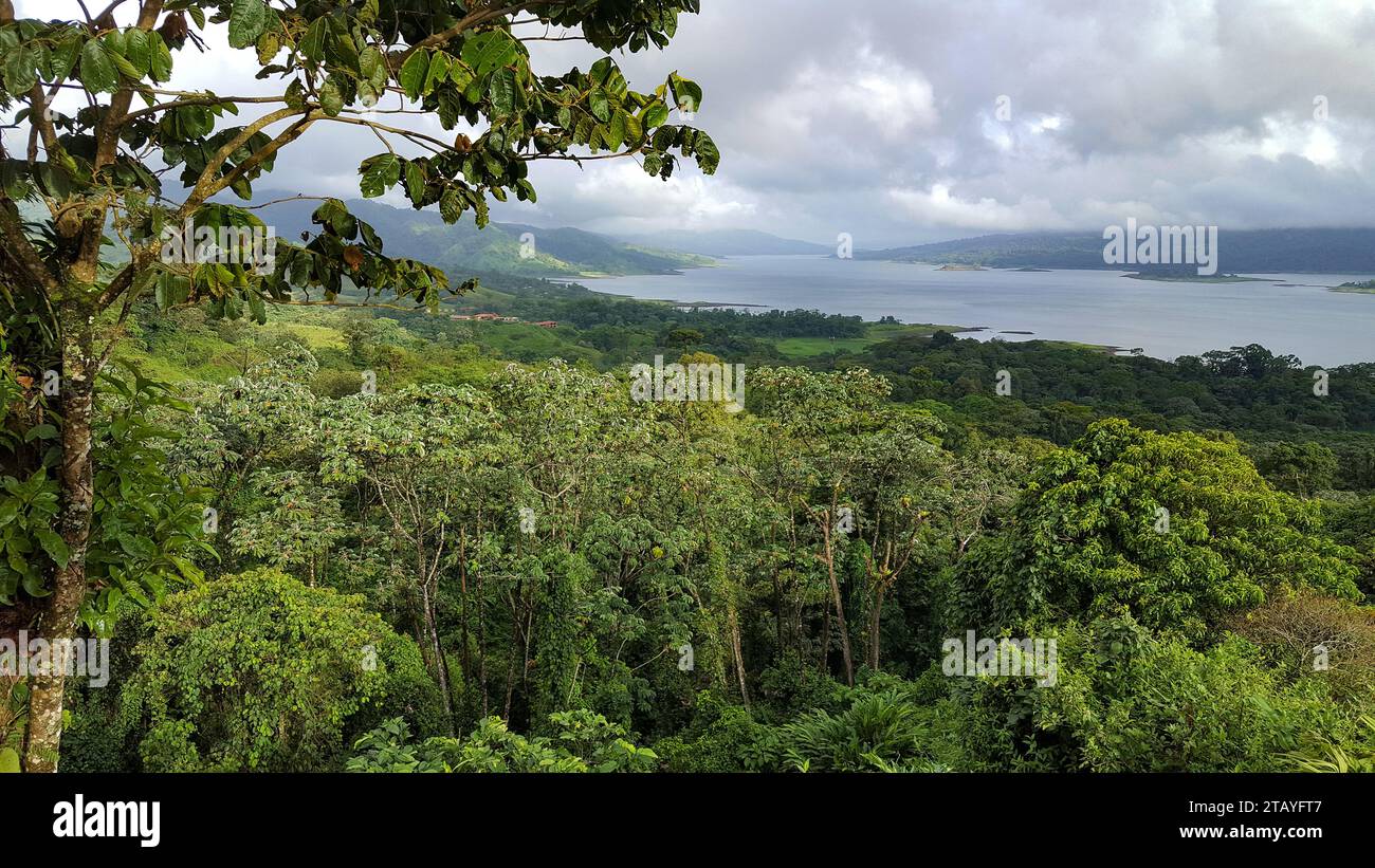 Costa Rica Lake Arenal Stock Photo - Alamy