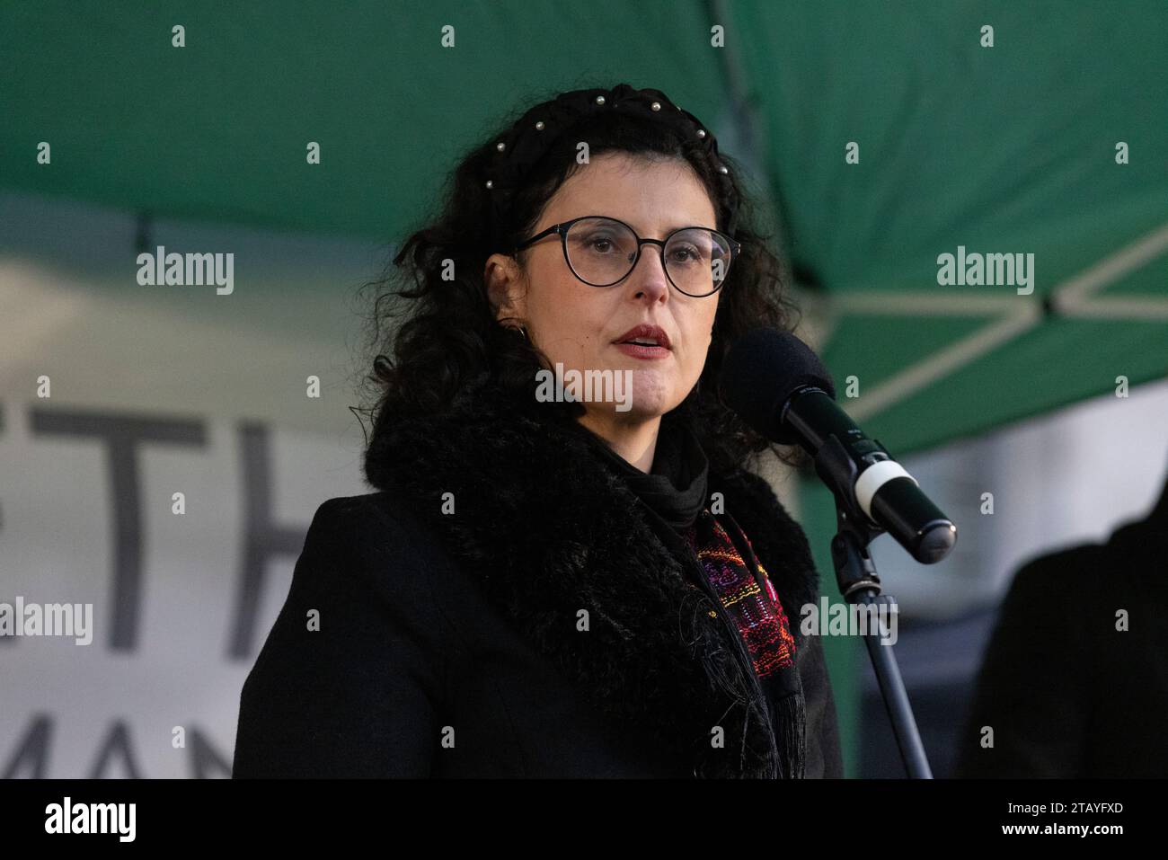 Layla Moran attends the Israeli - Palestinian anti-hate vigil outside ...