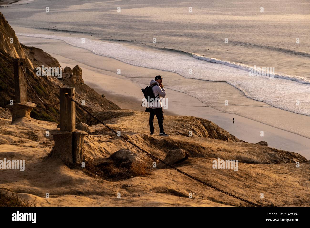 Sunset photo shoot Stock Photo - Alamy