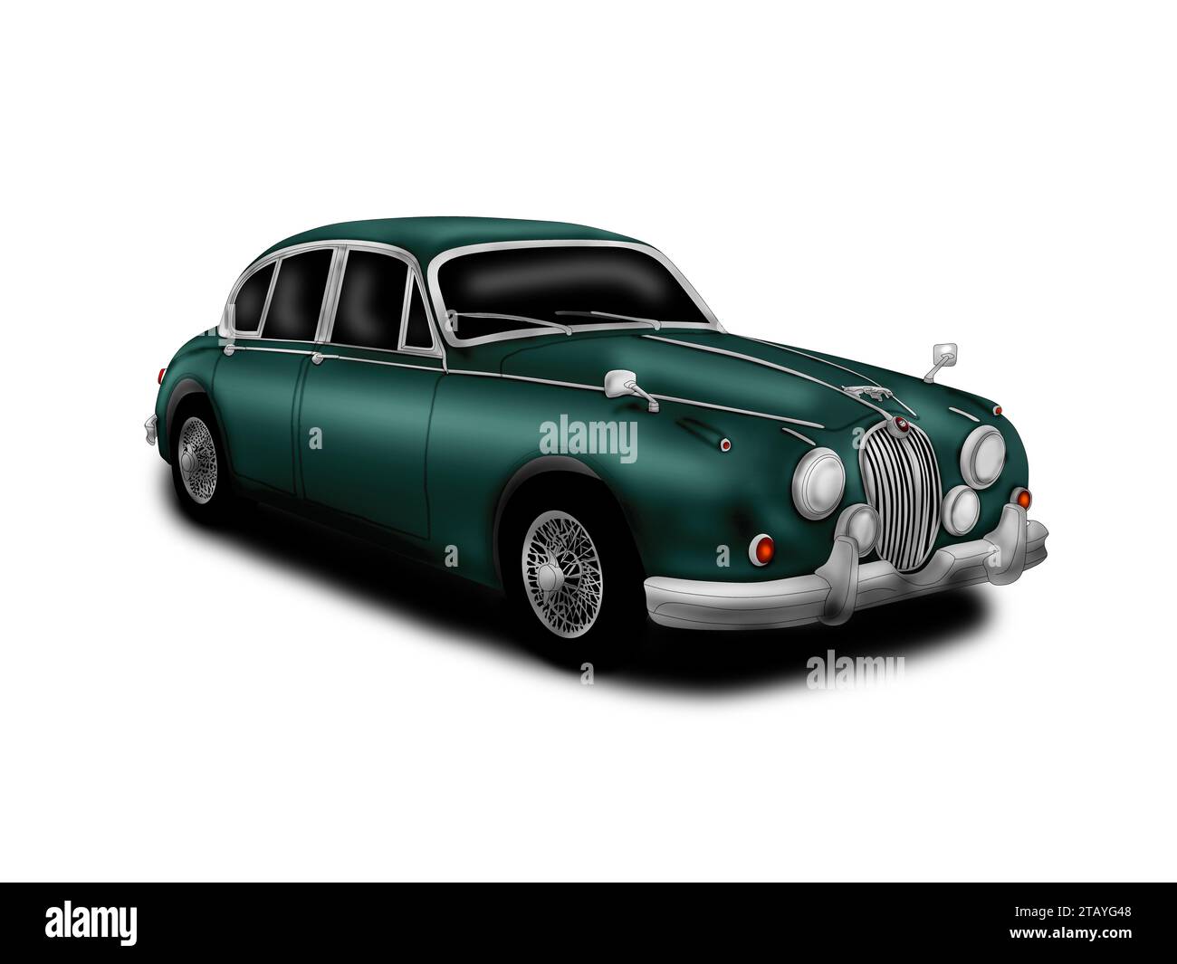 Jaguar S Type Mark II Stock Photo - Alamy