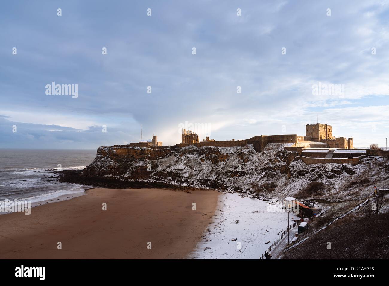 Tynemouth castle hi-res stock photography and images - Alamy