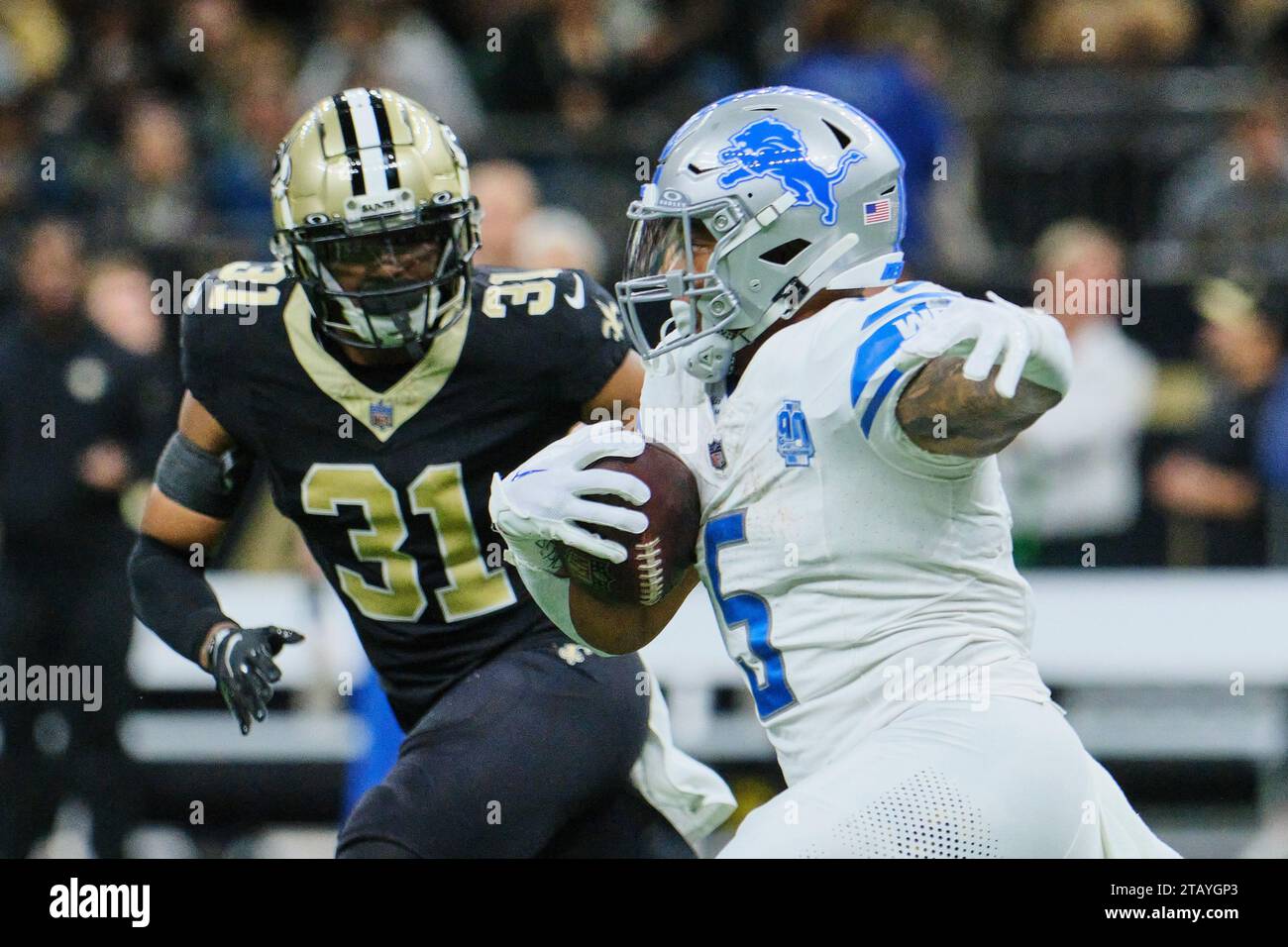 New Orleans, Louisiana, USA. 3rd Dec, 2023. (left to right) New Orleans ...