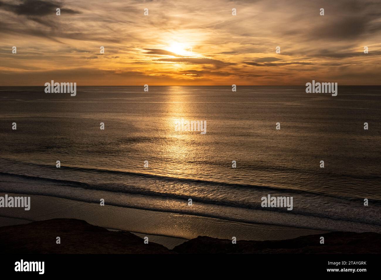 Sunset photo shoot Stock Photo - Alamy