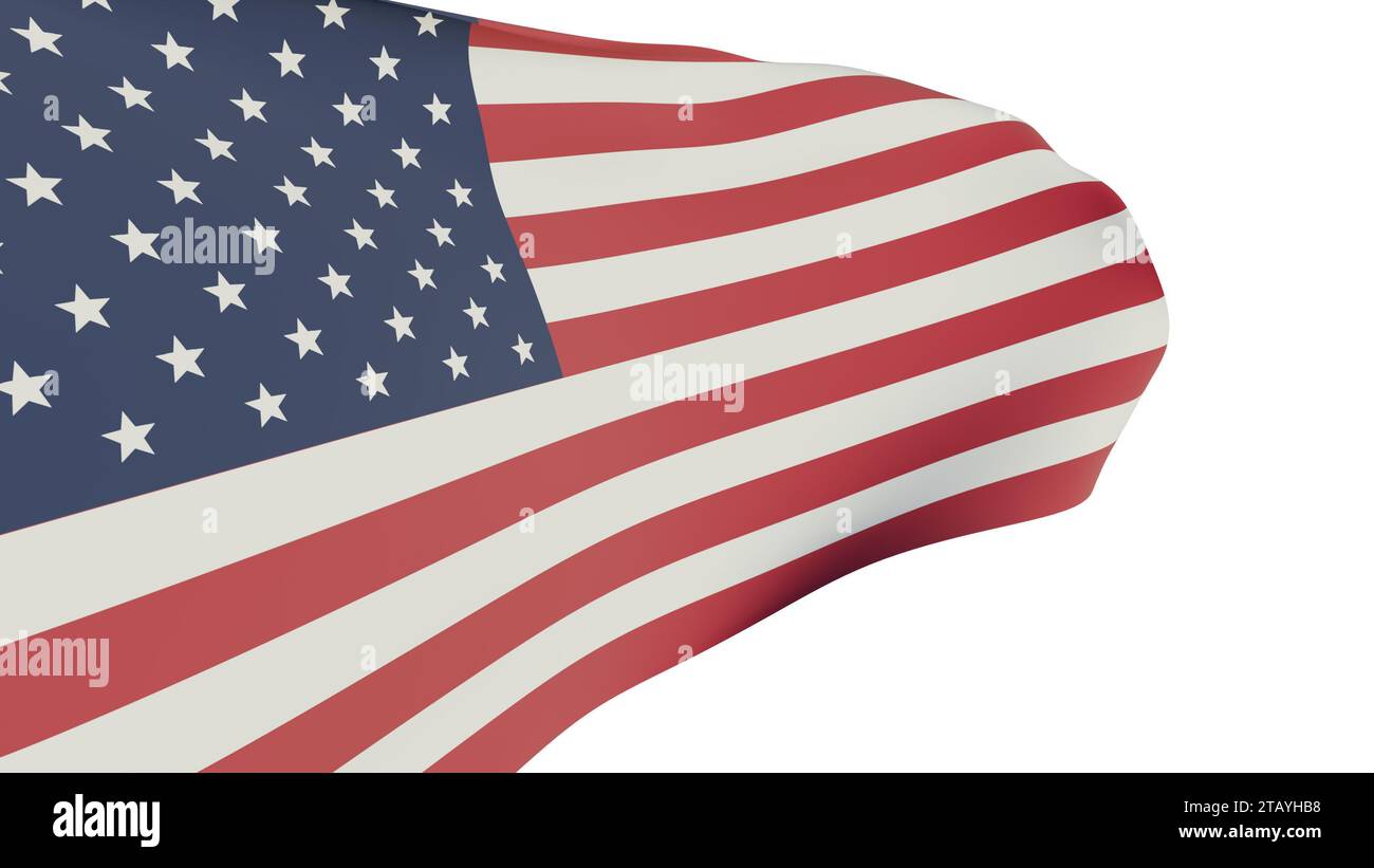 US flag. American flag on transparent background Stock Photo - Alamy