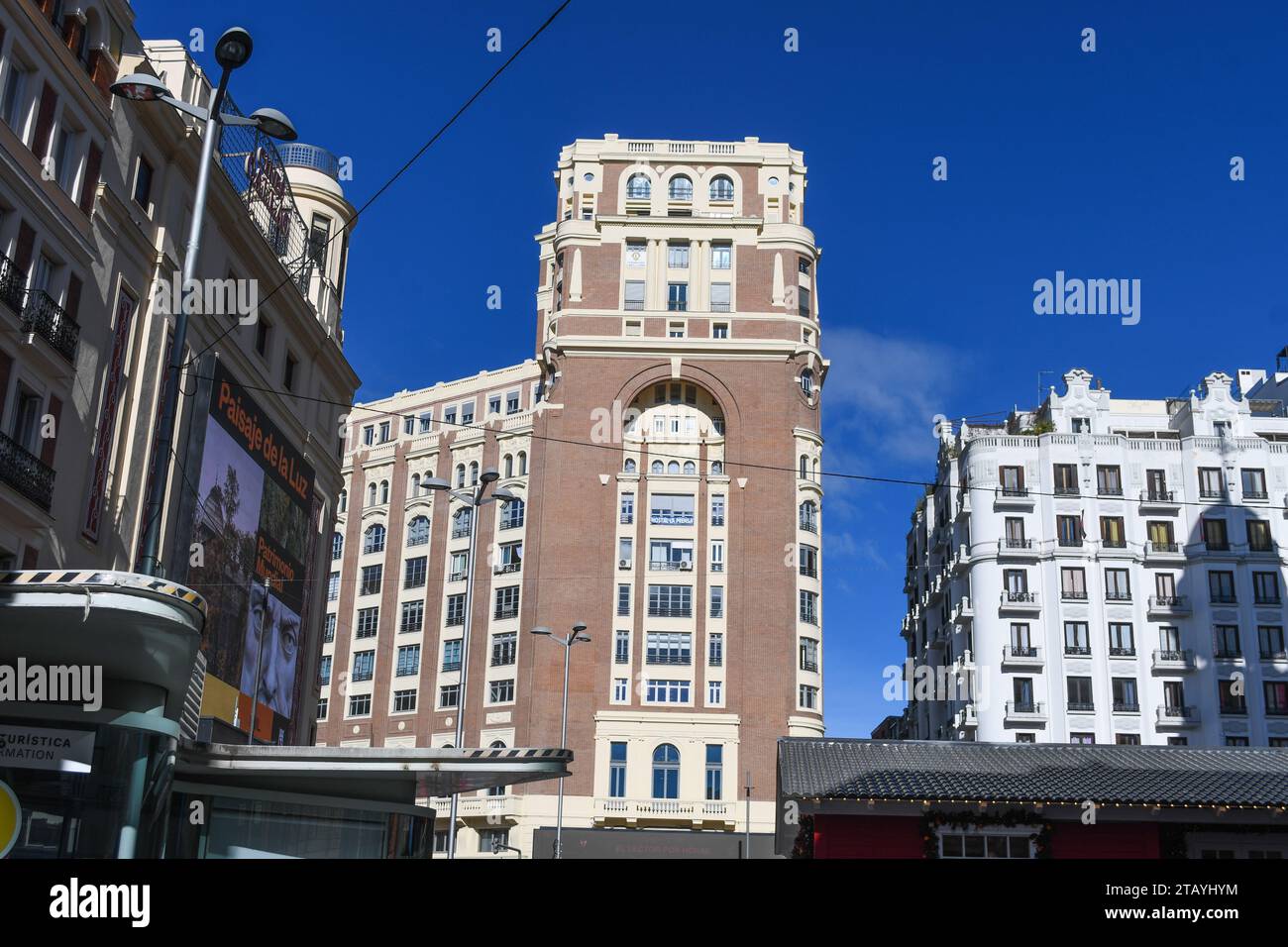 Gran Via Madrid Stock Photo - Alamy