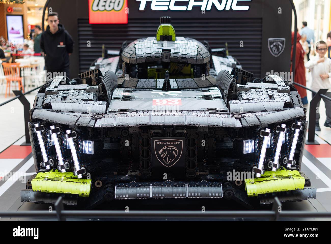 ISTANBUL, TURKEY - DECEMBER 4, 2023: Lego Technic Peugeot 9x8 Hypercar ...