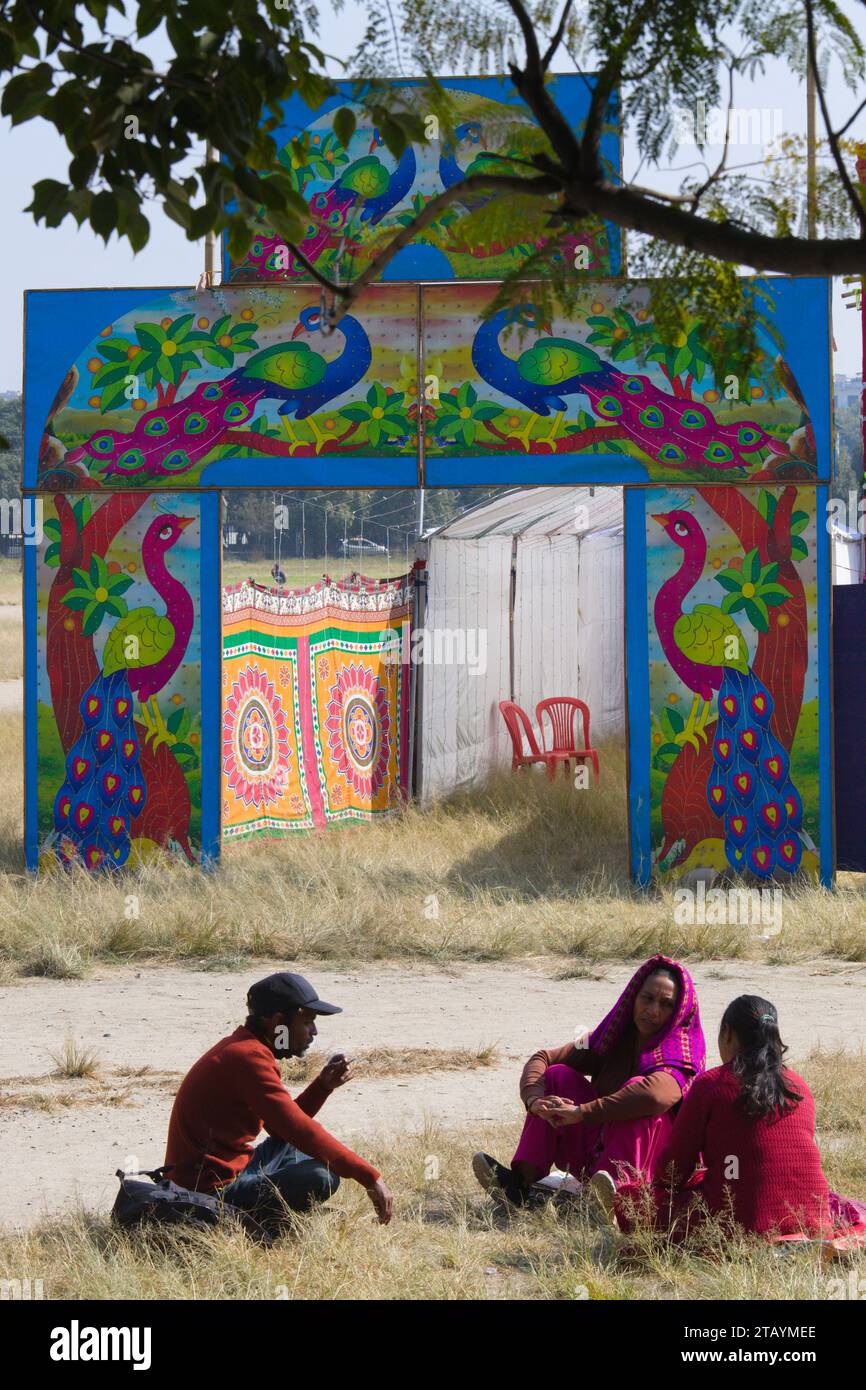 Nepal, Kathmandu, Tundikhel Parade Ground Stock Photo - Alamy