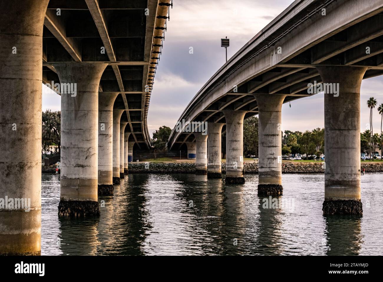 Fishing Mission Bay Stock Photo - Alamy