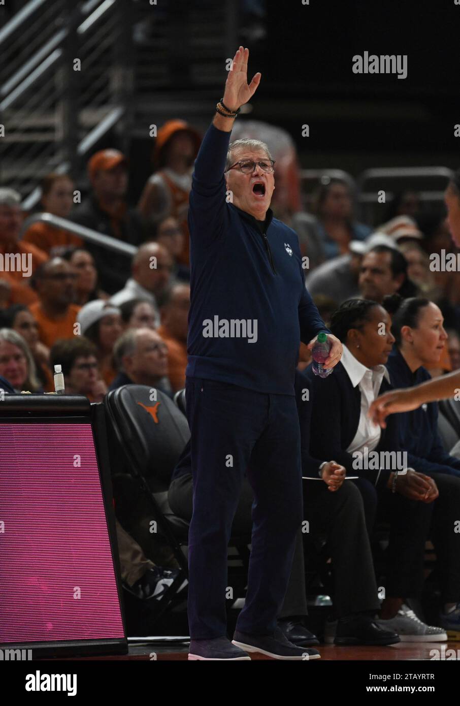 AUSTIN, TX - DECEMBER 03: University of Connecticut Huskies head coach ...