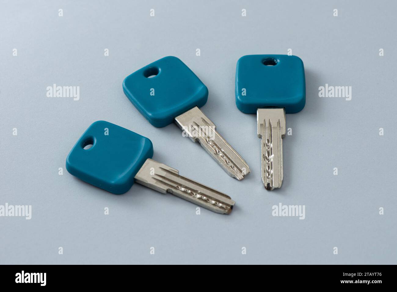 Close up of home keys on white background Stock Photo - Alamy