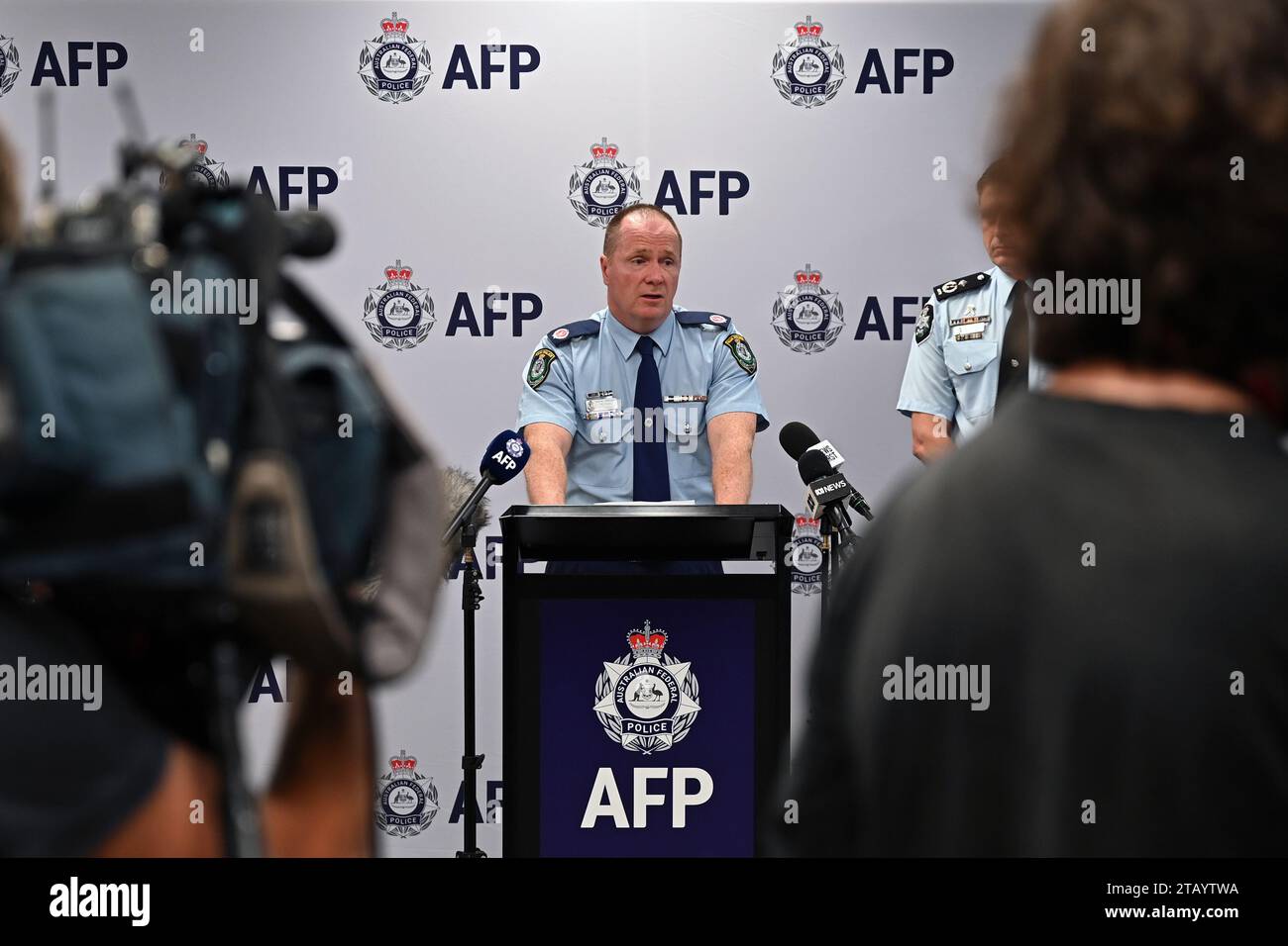 Sydney, Australia. 04th Dec, 2023. NSW Police Assistant Commissioner ...