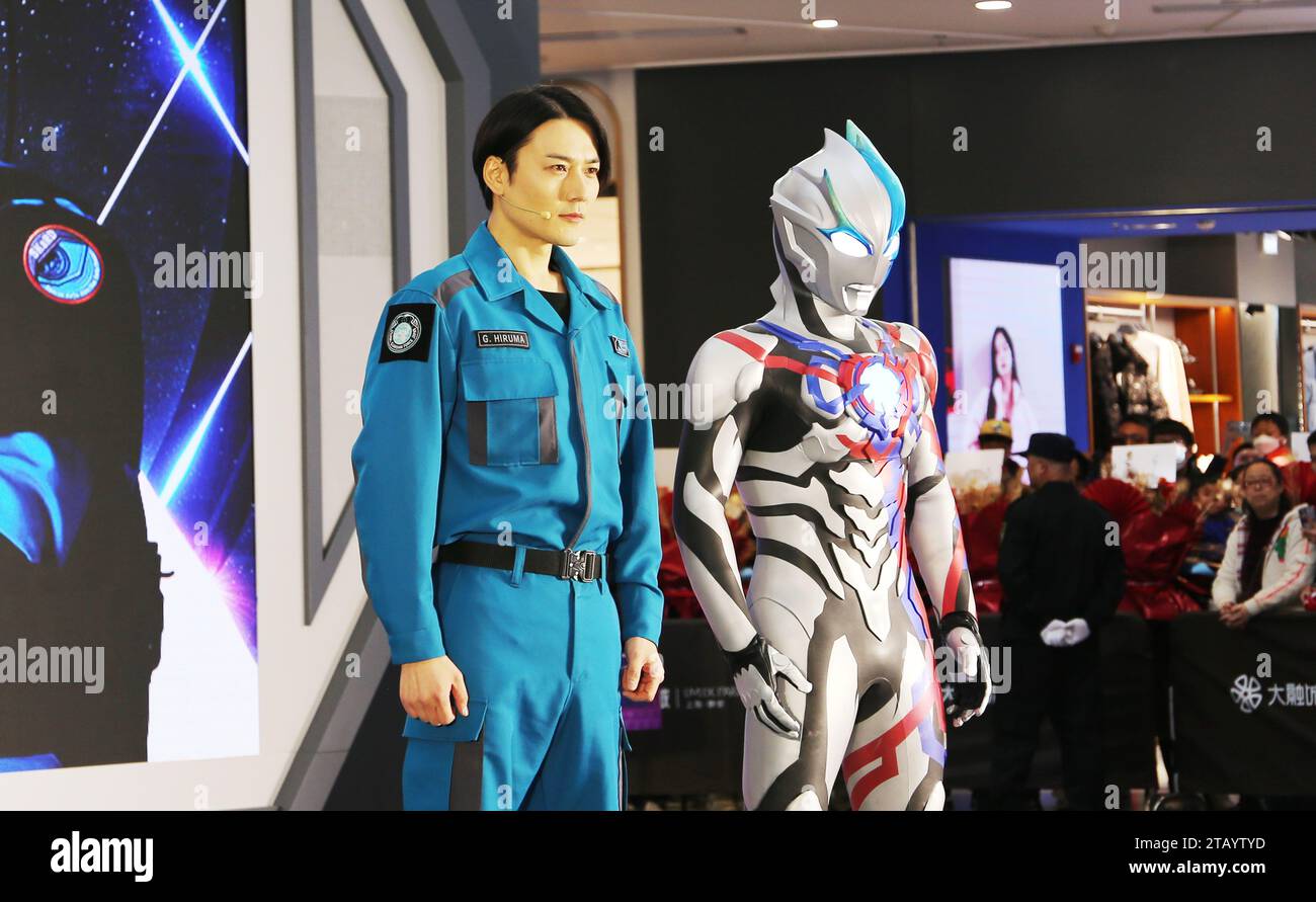 SHANGHAI, CHINA - DECEMBER 2, 2023 - Japanese actor Tomoya Warabino ...