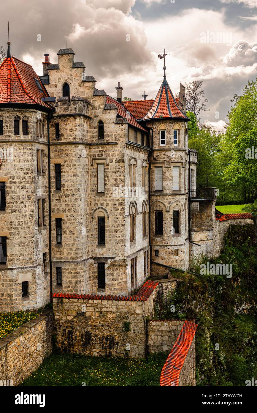Medieval lichtenstein castle on mountain hi-res stock photography and ...