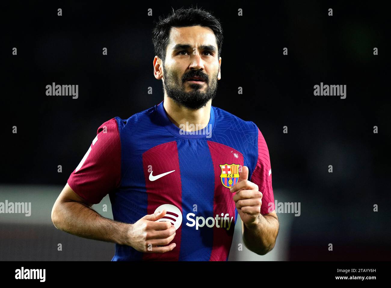 Barcelona, Spain. 3rd Dec, 2023. Ilkay Gundogan (FC Barcelona) is ...