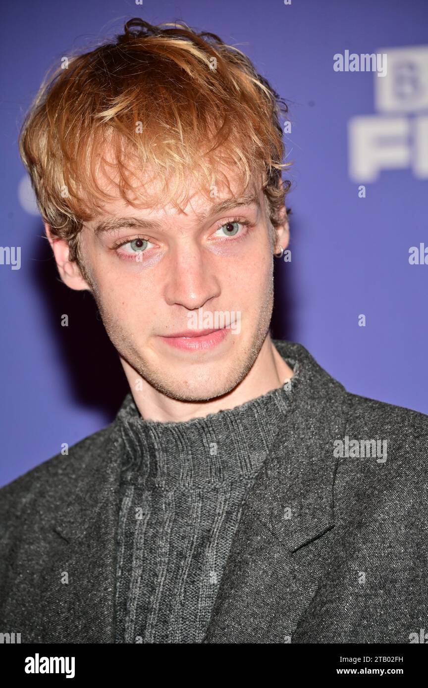London, UK. 3rd Dec, 2023. Reuben Hamlyn attends The 26th British ...