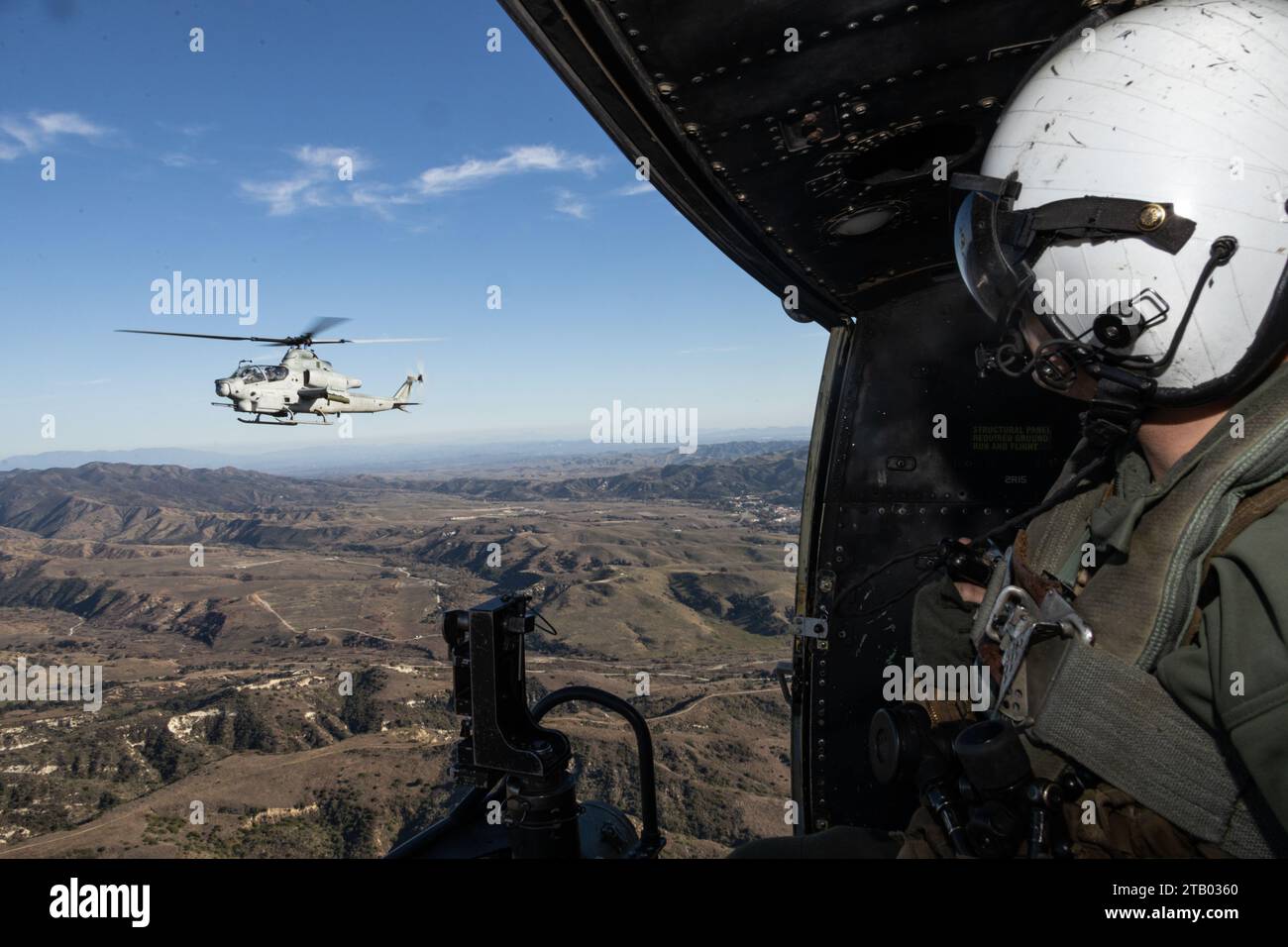 U.S. Marine Corps Lance Cpl. Scott DeTar, a crew chief with Marine ...