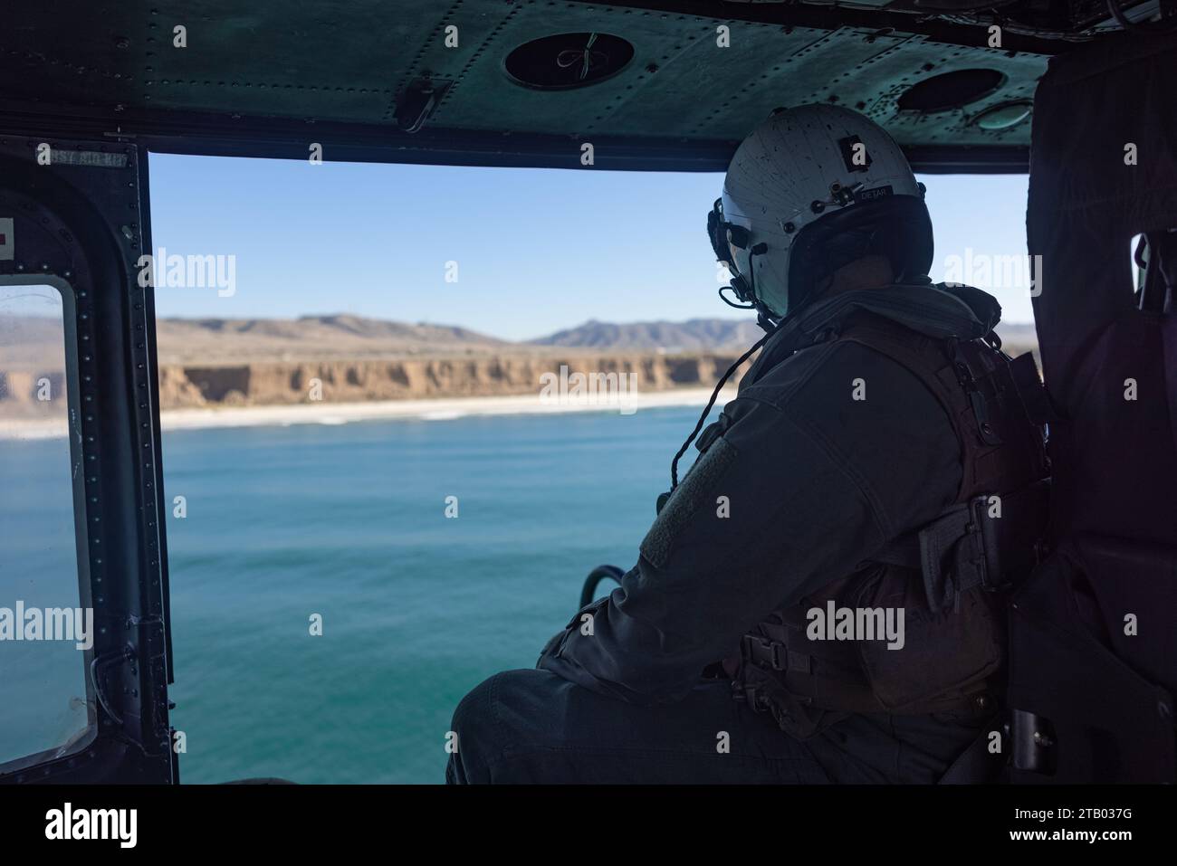 U.S. Marine Corps Lance Cpl. Scott DeTar, a crew chief with Marine ...