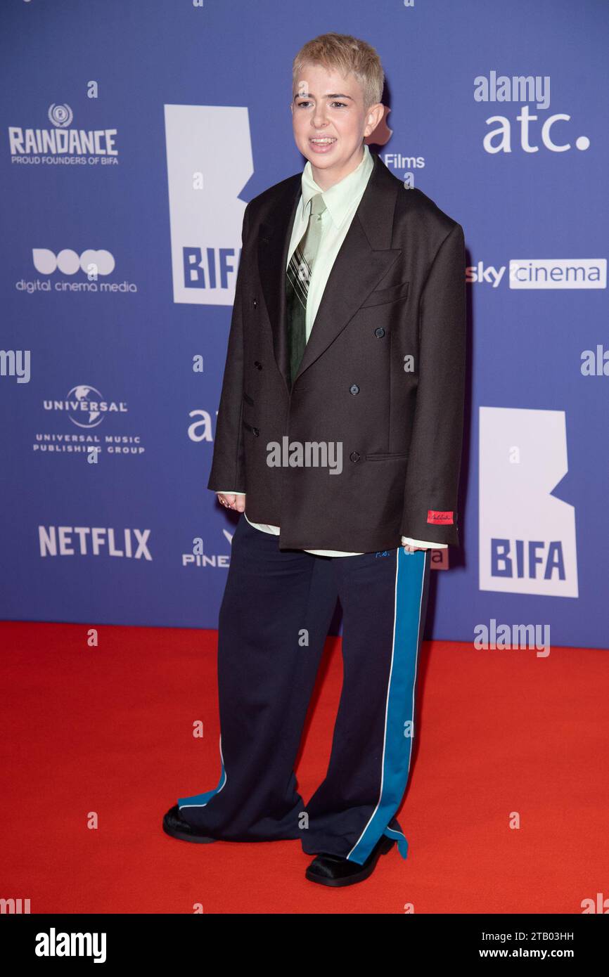 London, UK. 03 Dec, 2023. Pictured: Molly Manning Walker - director ...